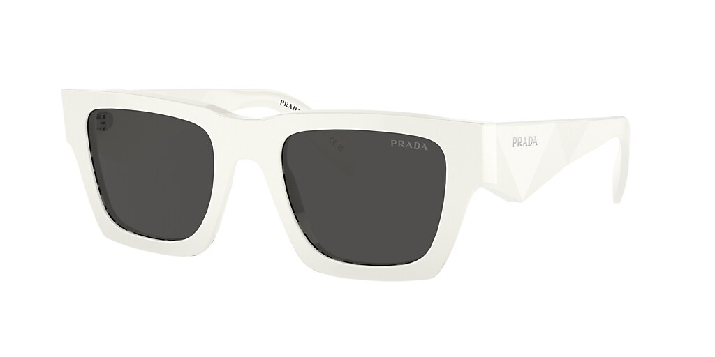 Prada PR A06S 50 Dark Grey & Talc Sunglasses | Sunglass Hut USA
