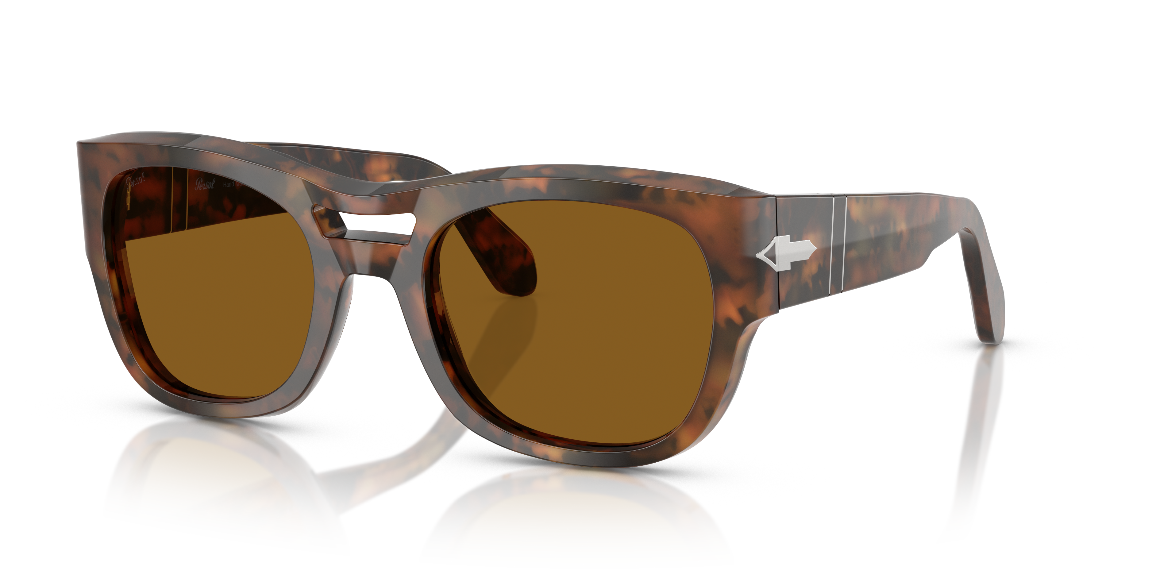 Persol PO0064S L (54 - 22) con Cristales Marrón y Montura Carey ...