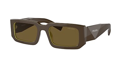 Prada PR 06YS 53 Dark Brown & Loden/Cedar Sunglasses | Sunglass Hut USA