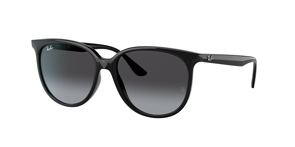 Ray-Ban RB4378 54 Grey Gradient & Black Sunglasses | Sunglass Hut USA