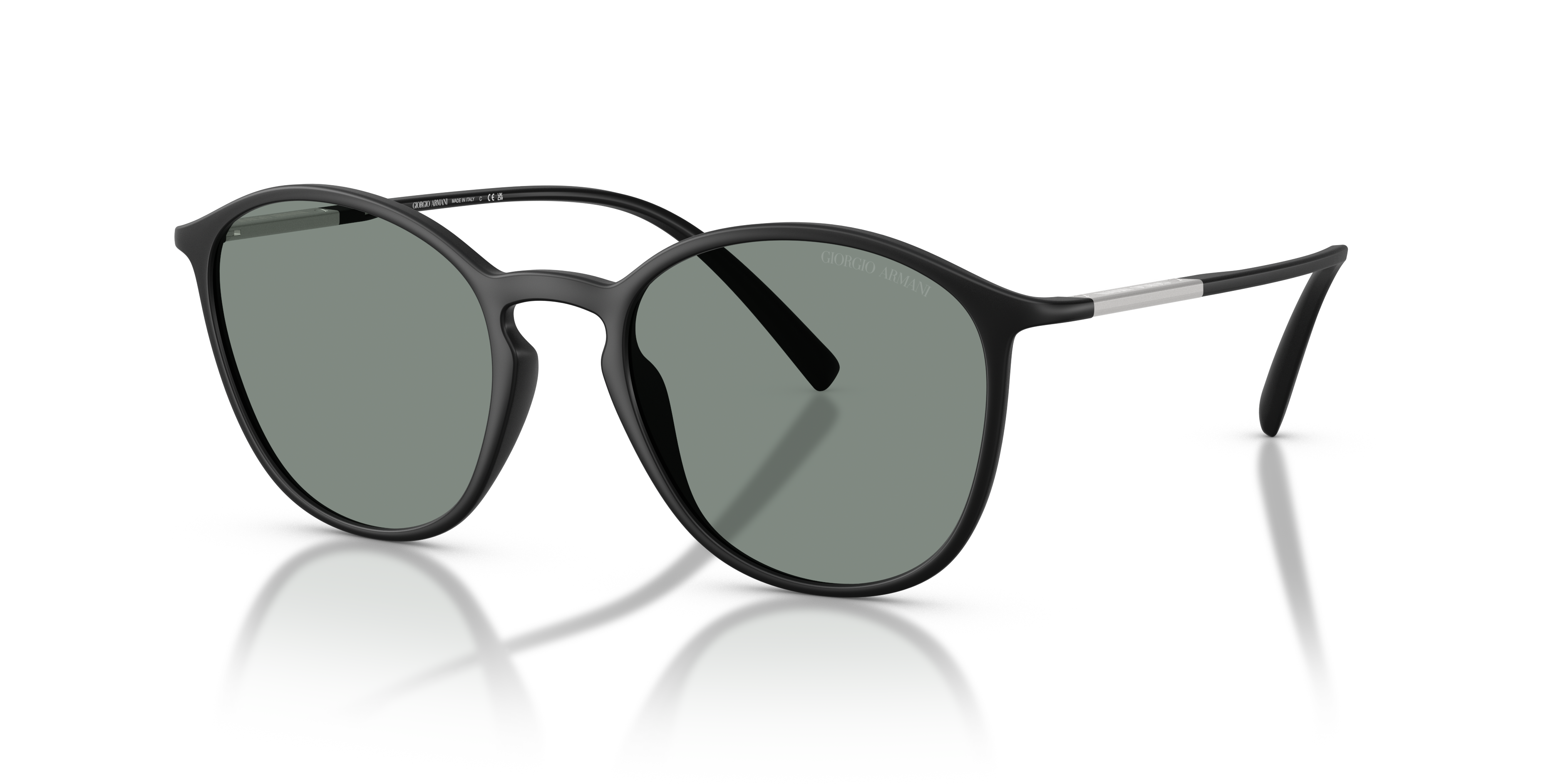 Giorgio Armani AR8233U L (51 - 20) met Grijs Brillenglazen en Zwart ...