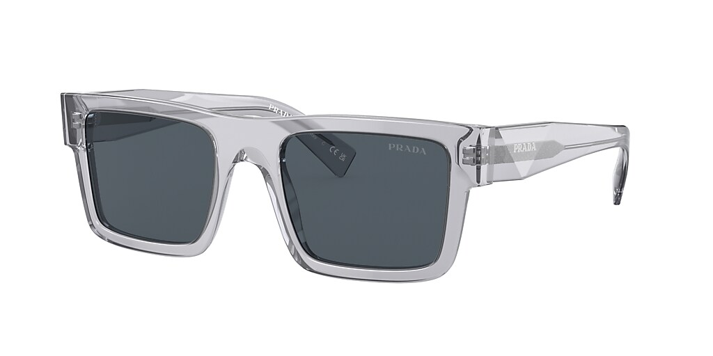 Prada PR 19WS 52 Dark Grey & Crystal Grey Sunglasses | Sunglass Hut ...