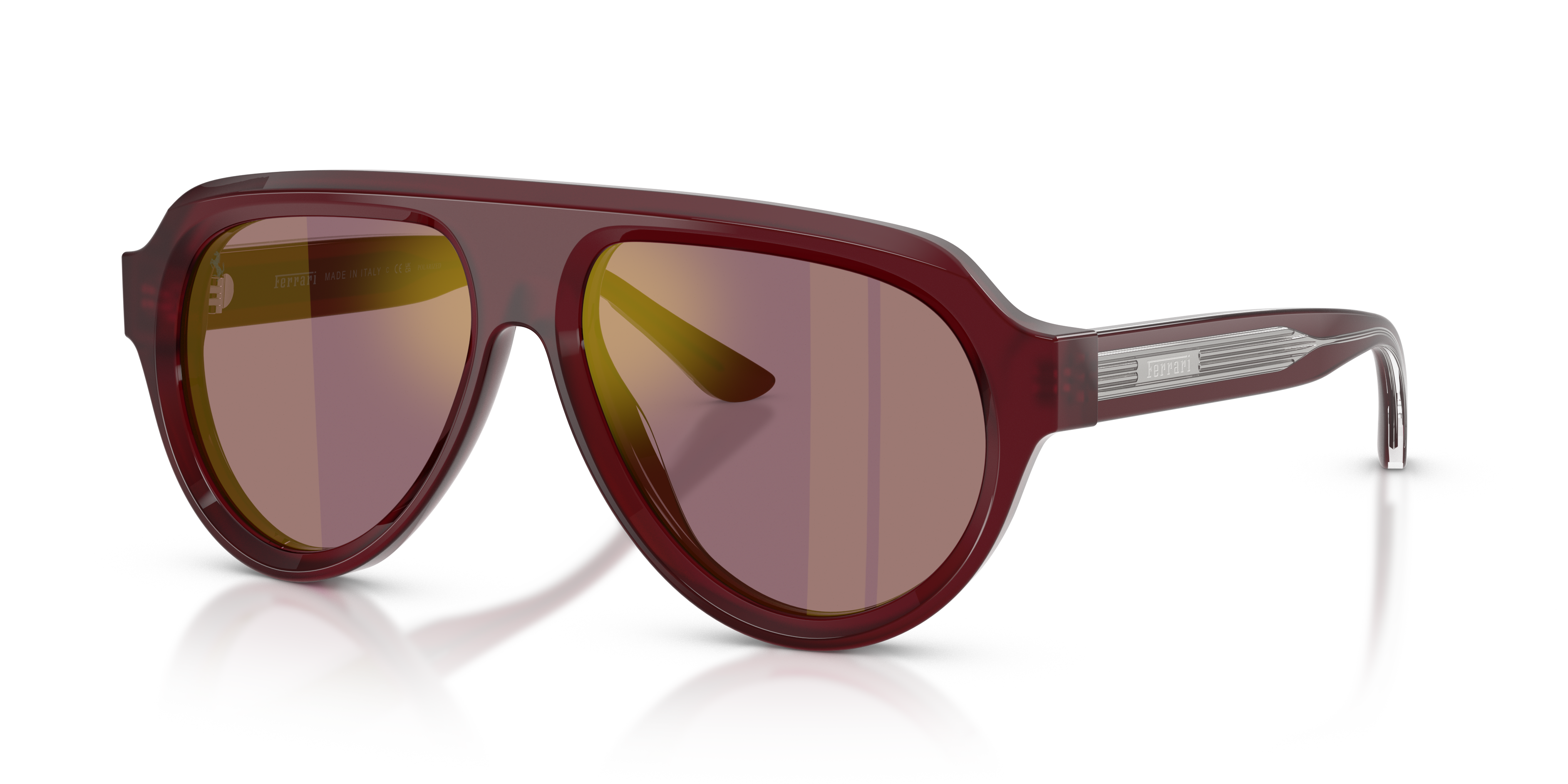 Ferrari FH2019U M (56 - 15) con Cristales Violeta y Montura Rojo ...