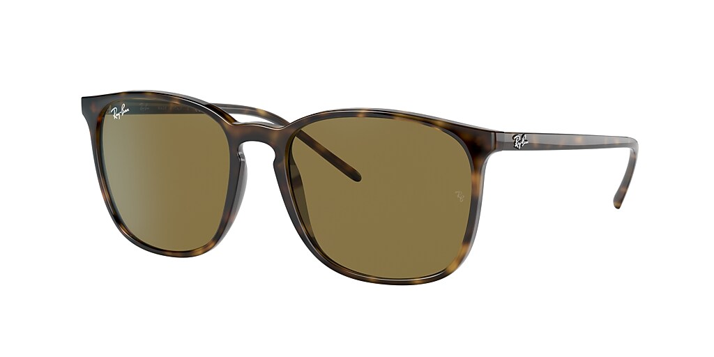 Ray-Ban RB4387 56 B-15 Brown & Light Havana Sunglasses | Sunglass Hut ...
