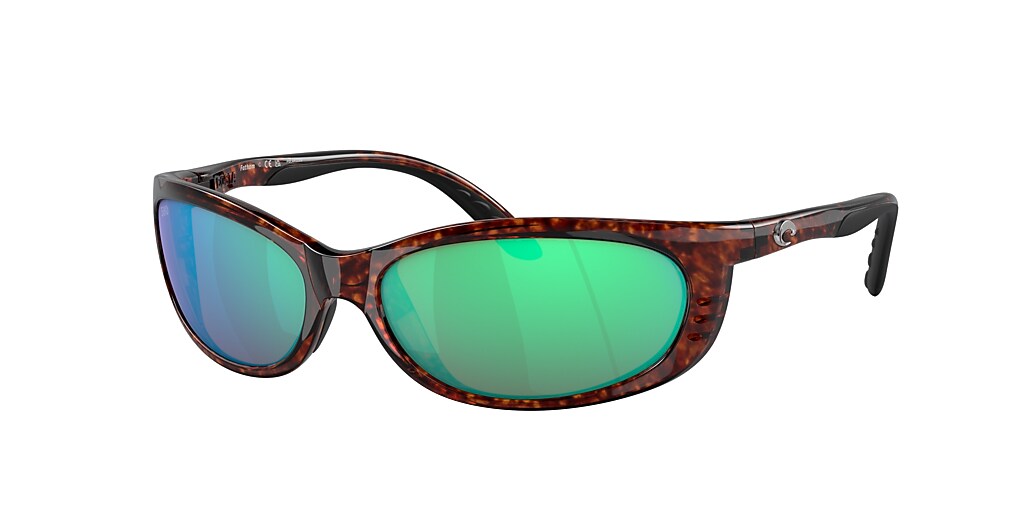 Costa 6S9058 Fathom 61 (Green Mirror - Tortoise) Polarized with USA ...