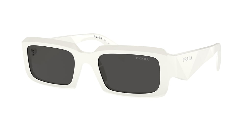 Prada PR 27ZS 54 Dark Grey & White Sunglasses | Sunglass Hut Australia