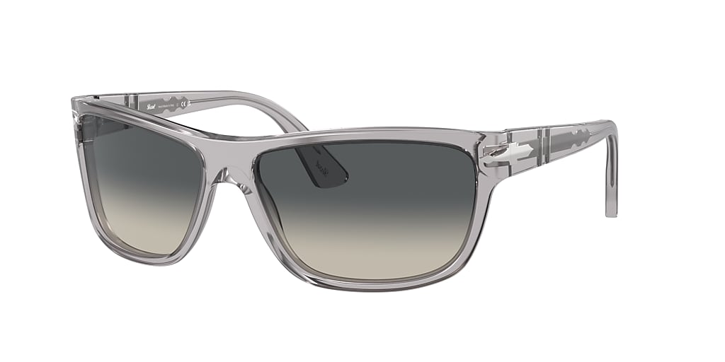 Persol PO3342S 63 Light Grey Gradient Dark Grey & Transparent Grey ...
