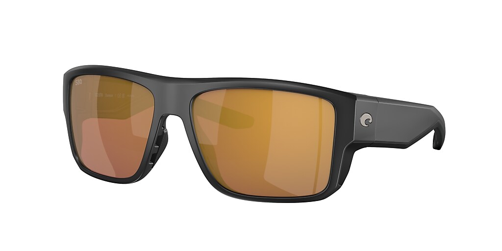 Costa 6S9116 Taxman 59 Gold Mirror & Matte Black Polarized Sunglasses ...