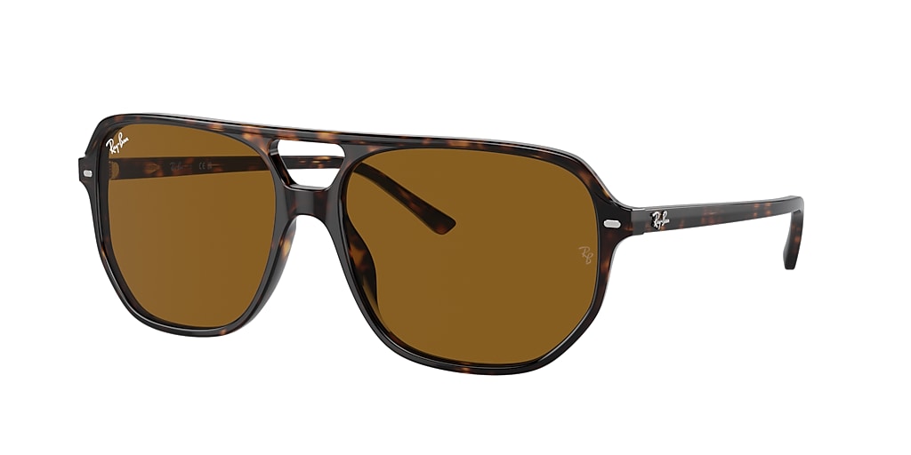Ray-Ban RB2205 Bill One 57 Brown & Havana Sunglasses | Sunglass Hut USA