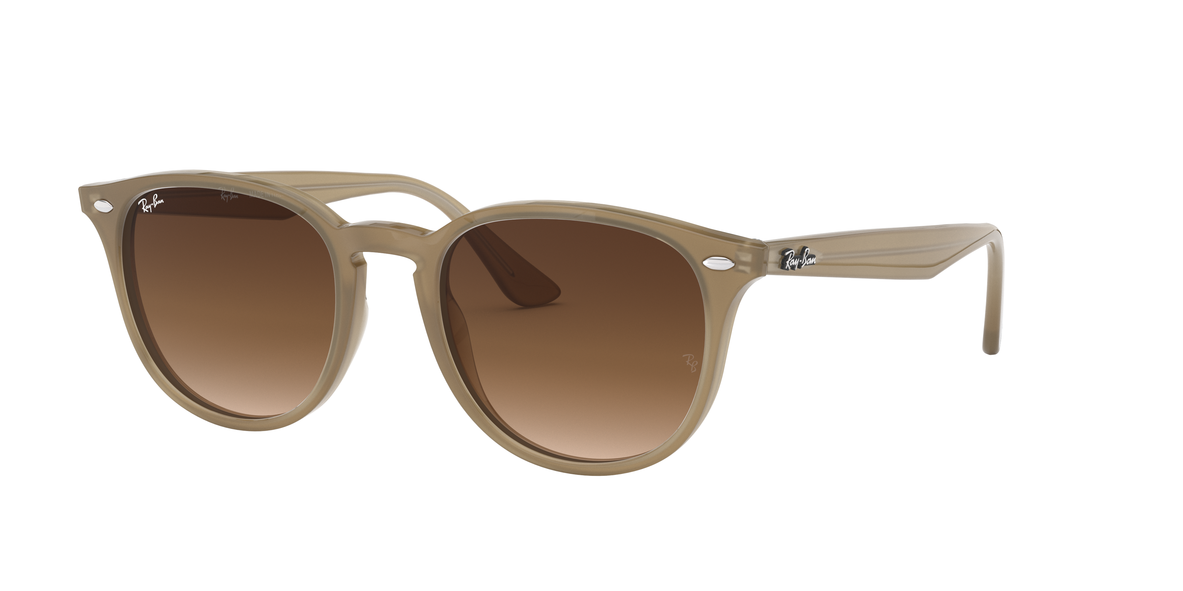 Ray-Ban RB4259F L (53 - 20) with Brown lenses and Beige frame ...