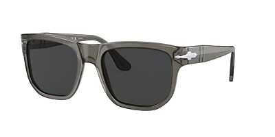 Persol PO3306S 55 Dark Grey Polarized & Opal Smoke Polarized Sunglasses ...