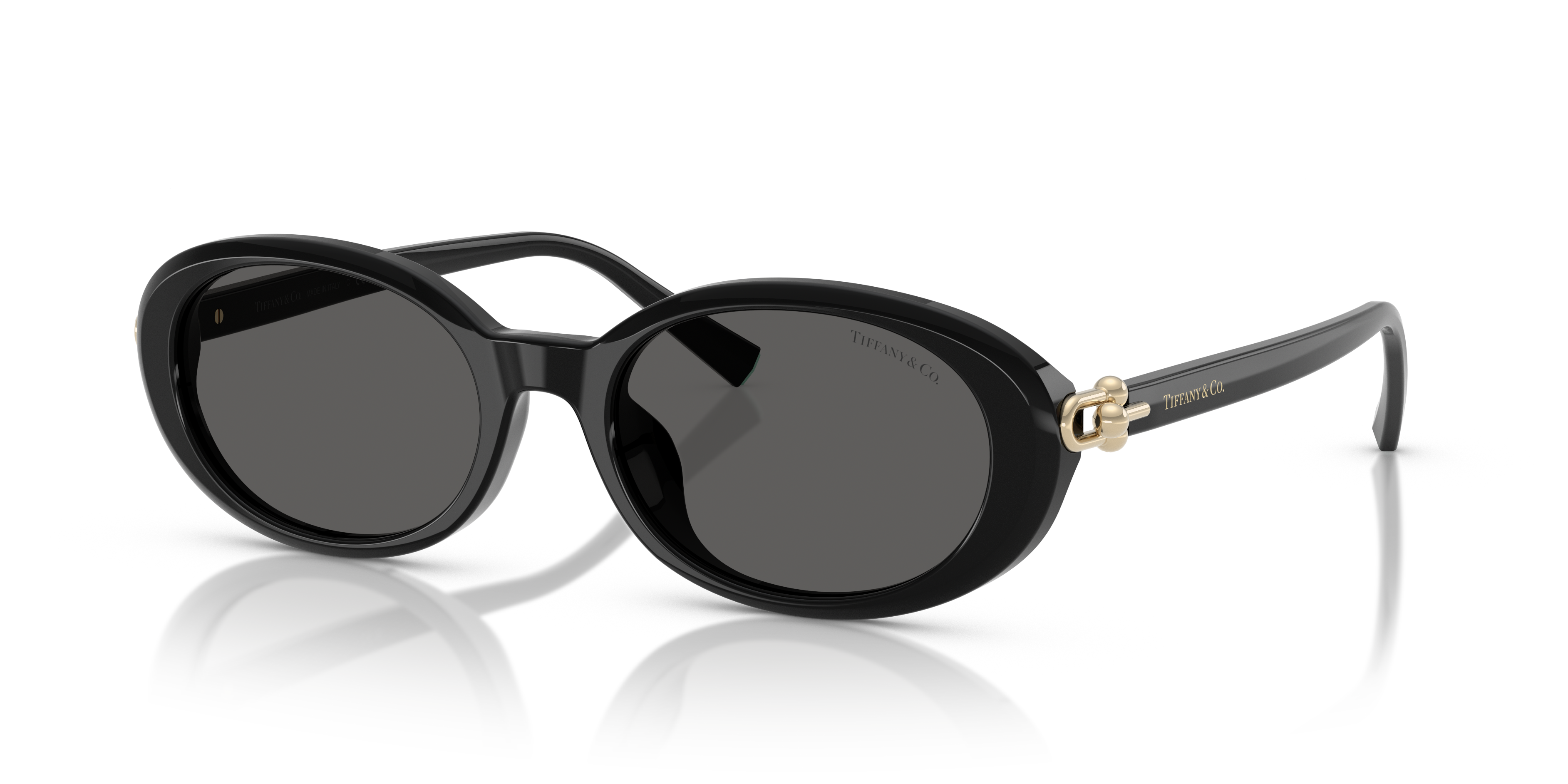 Tiffany & Co. TF4242D XXL (54 - 19) with Grey lenses and Black frame ...