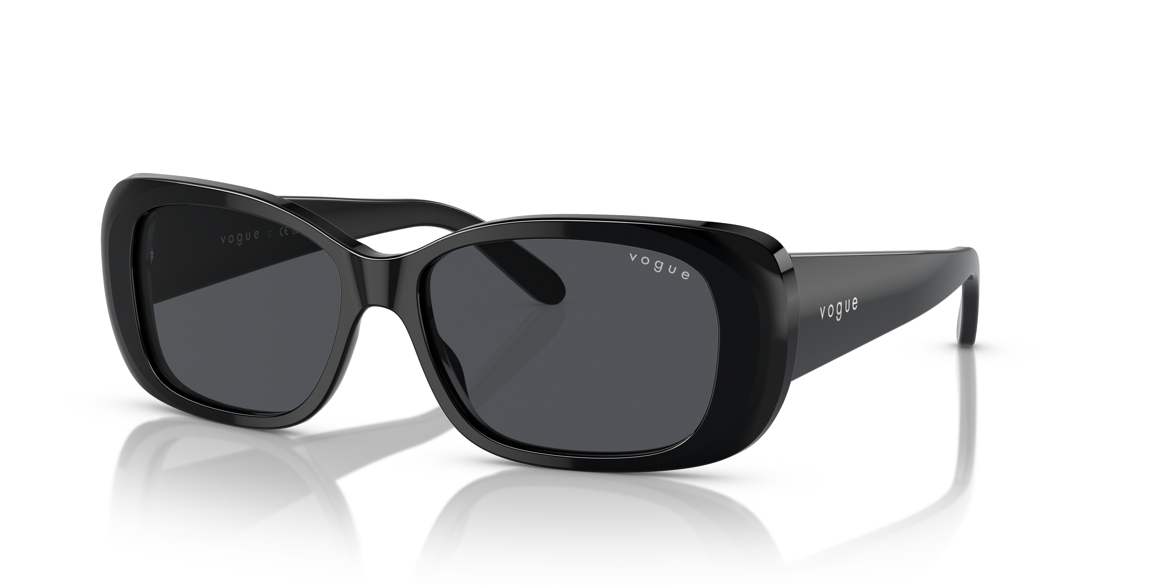 Vogue Eyewear VO2606S S (55 - 15) with Grey lenses and Black frame ...
