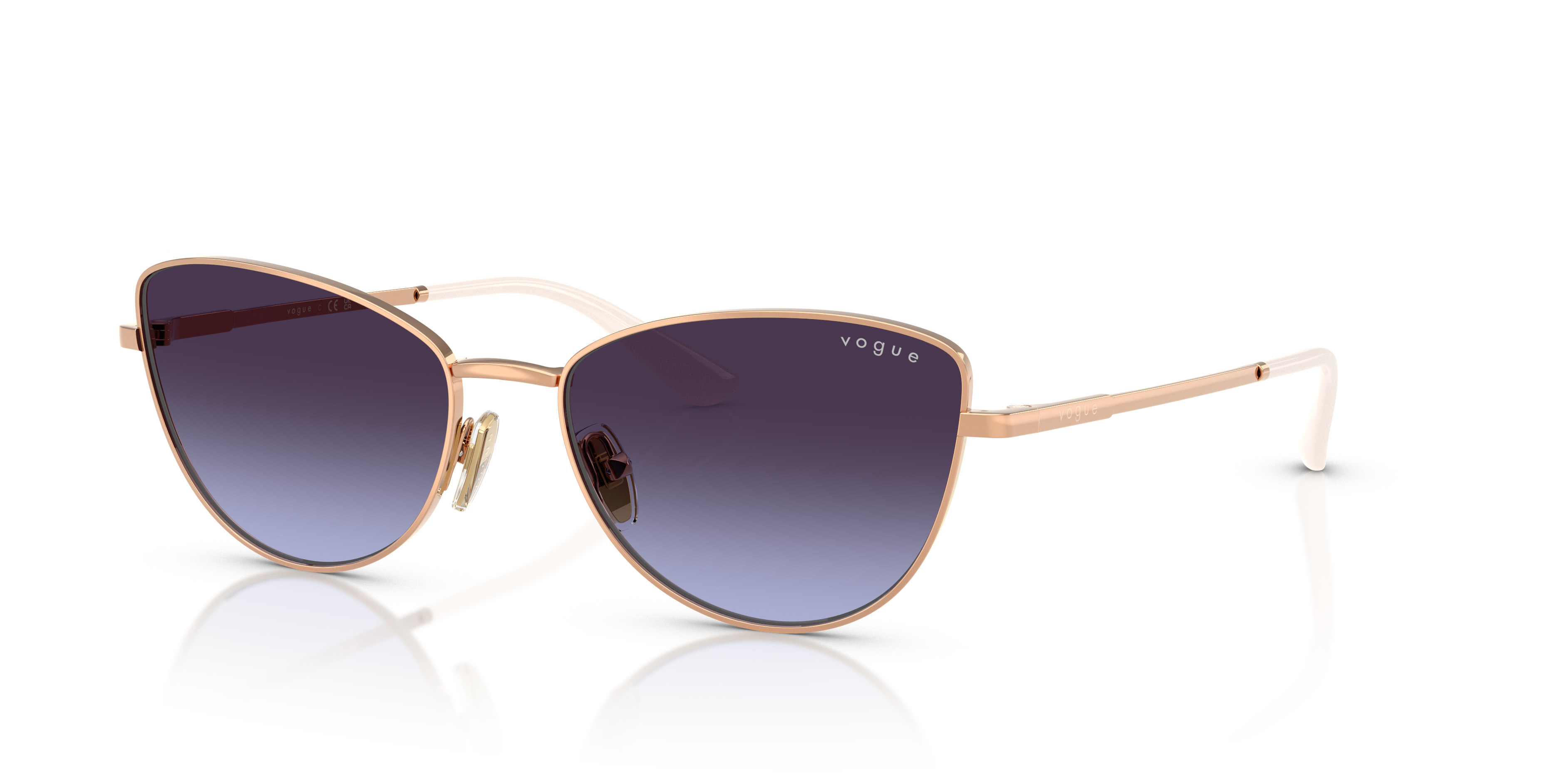 Vogue Eyewear VO4324S L (56 - 17) with Grey lenses and Pink frame ...