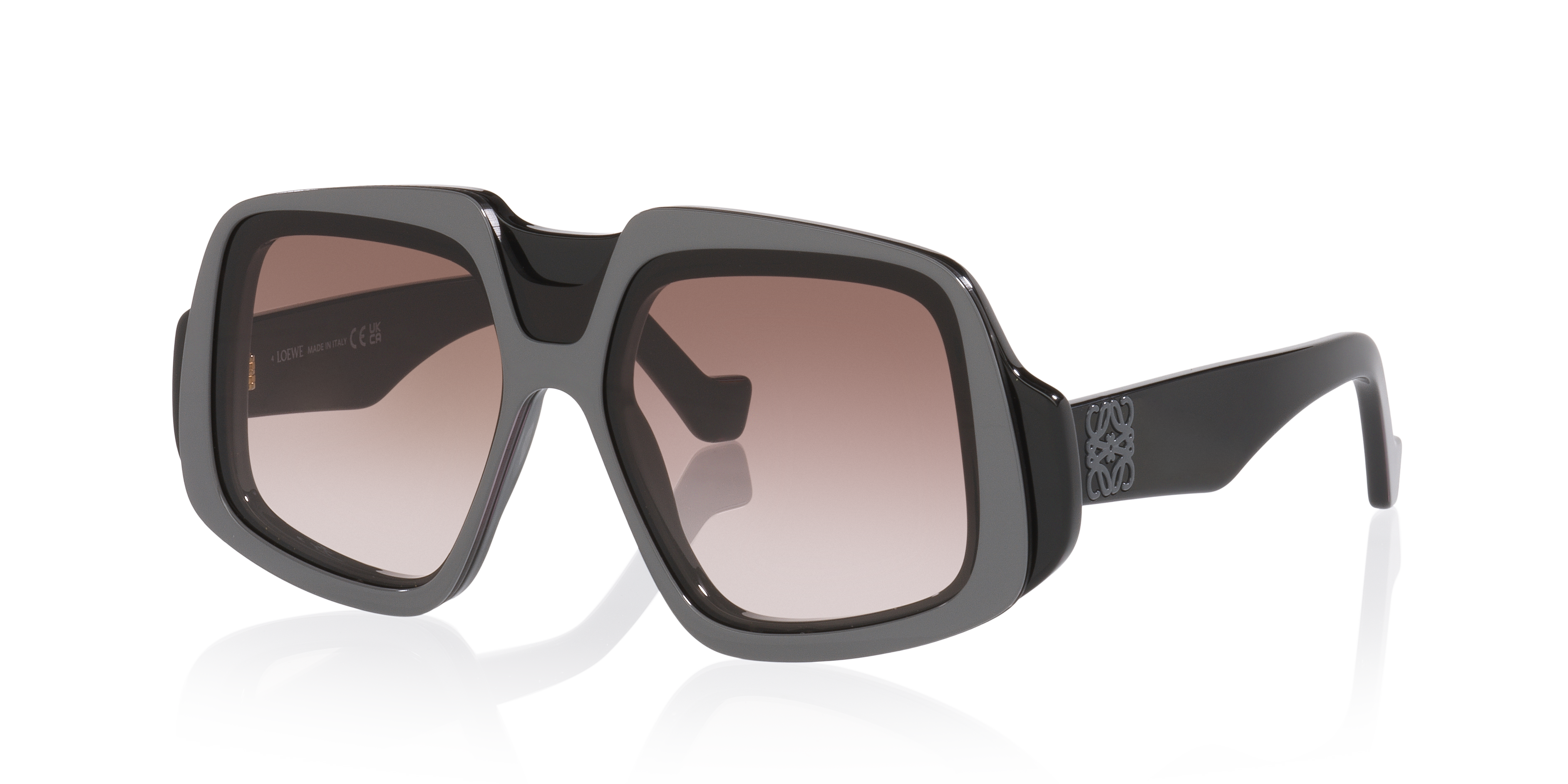 Loewe Anagram Lw40194I XXL (99 - 199) with Red lenses and Black frame ...