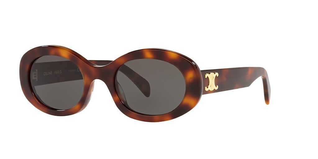 Celine CL40194U 52 Grey & Tortoise Blonde Sunglasses | Sunglass Hut United Kingdom