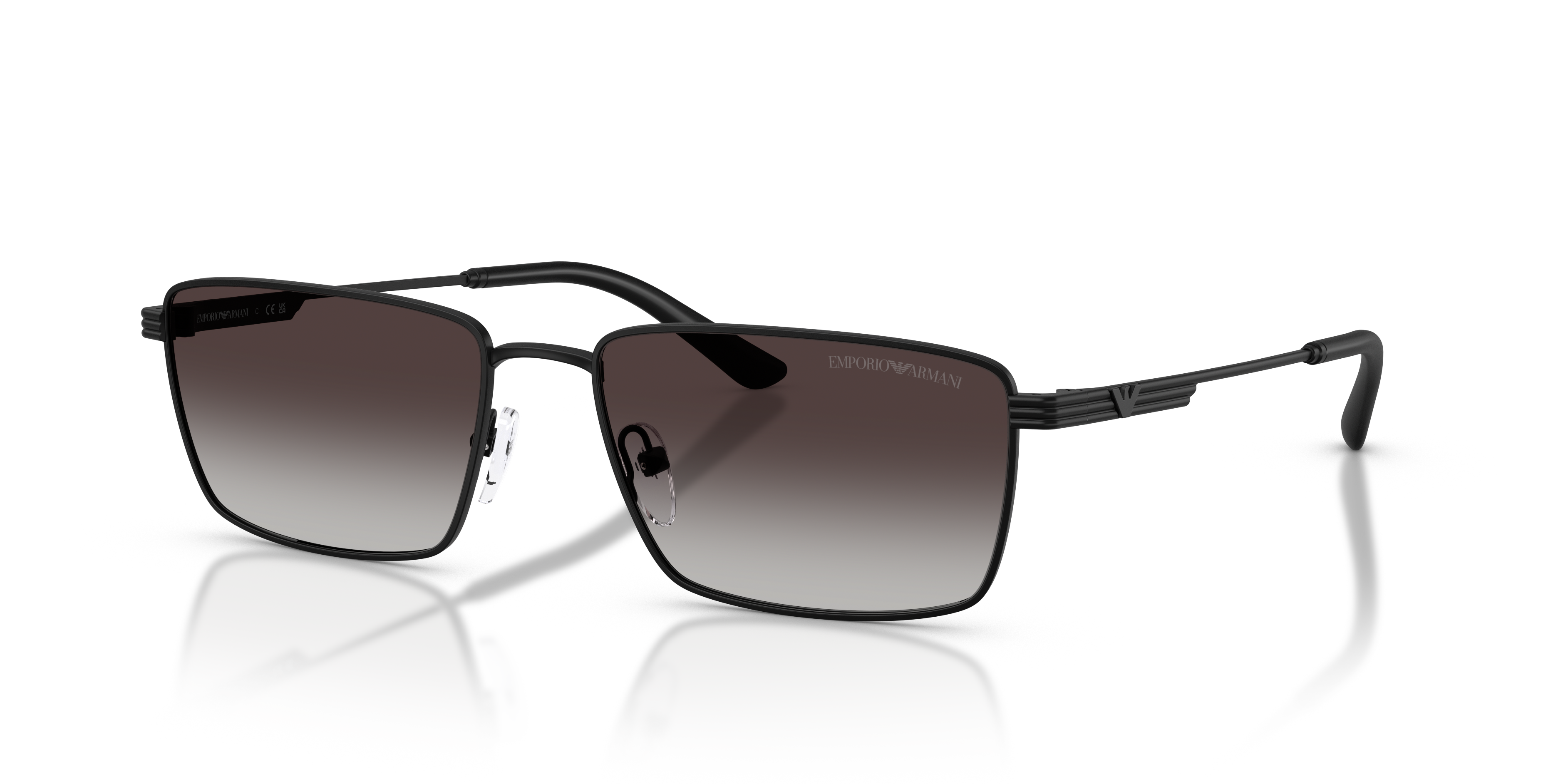 Emporio Armani EA2169 XL (57 - 17) con Micas Gris y Armazón Negro ...