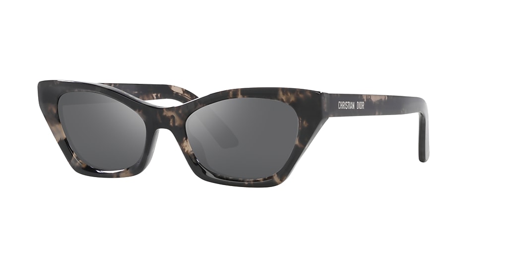DIOR DiorMidnight B1 53 Grey & Tortoise Sunglasses | Sunglass Hut ...
