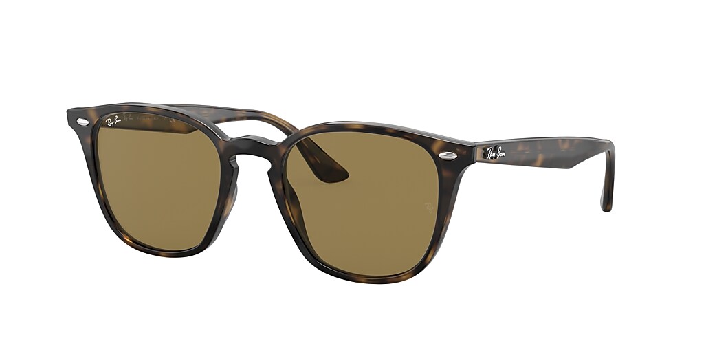 Ray-Ban RB4258F 52 B-15 Brown & Light Havana Sunglasses | Sunglass Hut USA