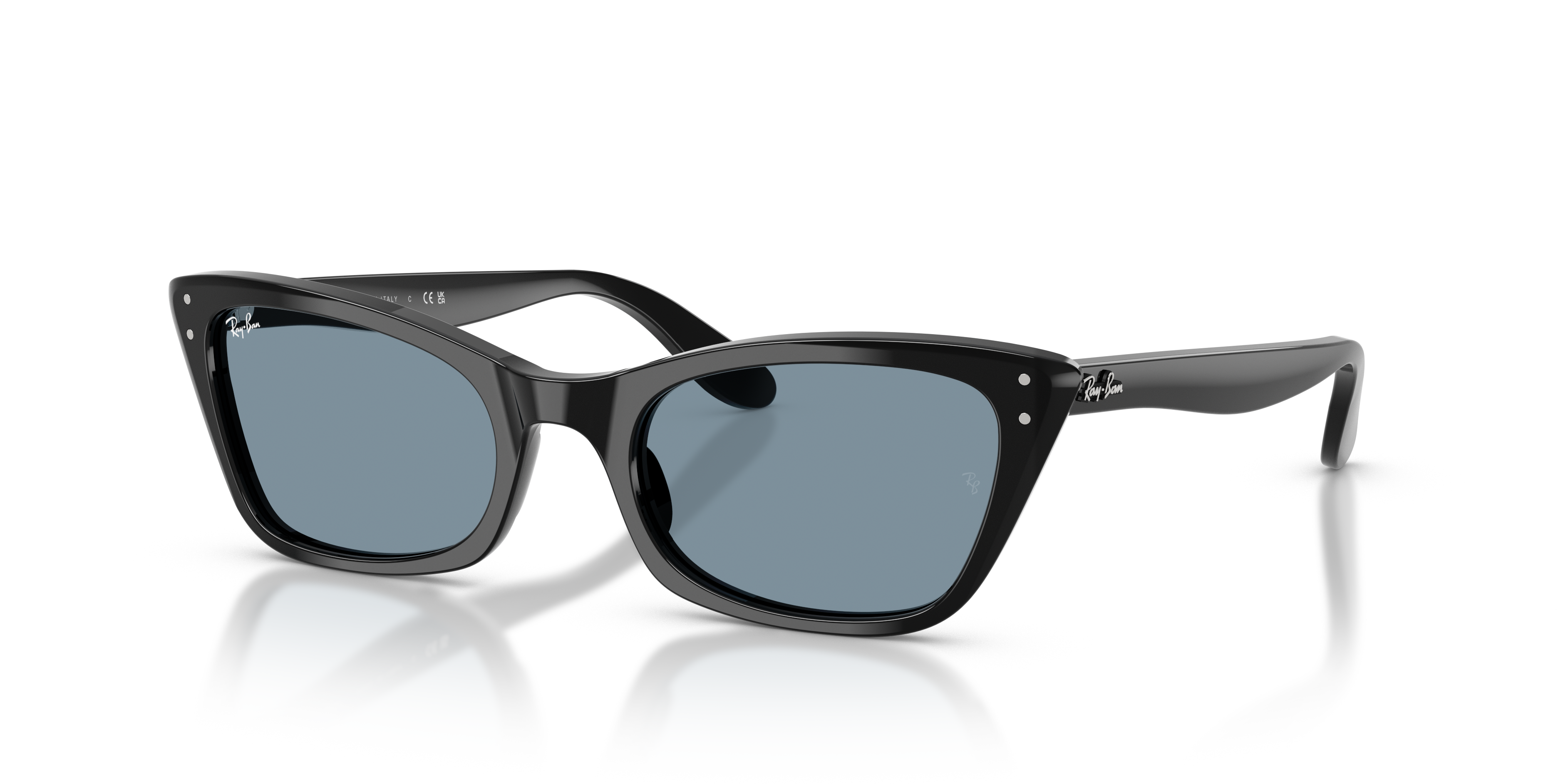 Ray-Ban RB2299 Lady Burbank S (52 - 20) con Cristales Azul y Montura ...