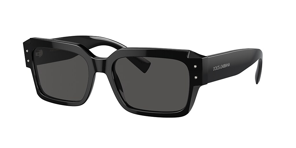 Dolce&Gabbana DG4460 56 Dark Grey & Black Sunglasses | Sunglass Hut USA