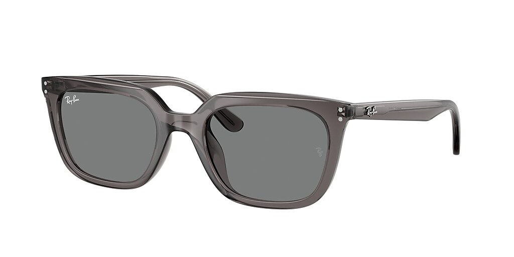 Ray-Ban RB4439D 54 Gris Oscuro & Gris Transparente Sunglasses ...
