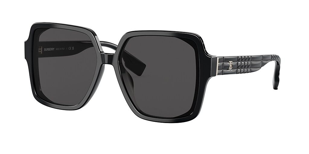 Burberry BE4379D 58 Dark Grey & Black Sunglasses | Sunglass Hut Australia