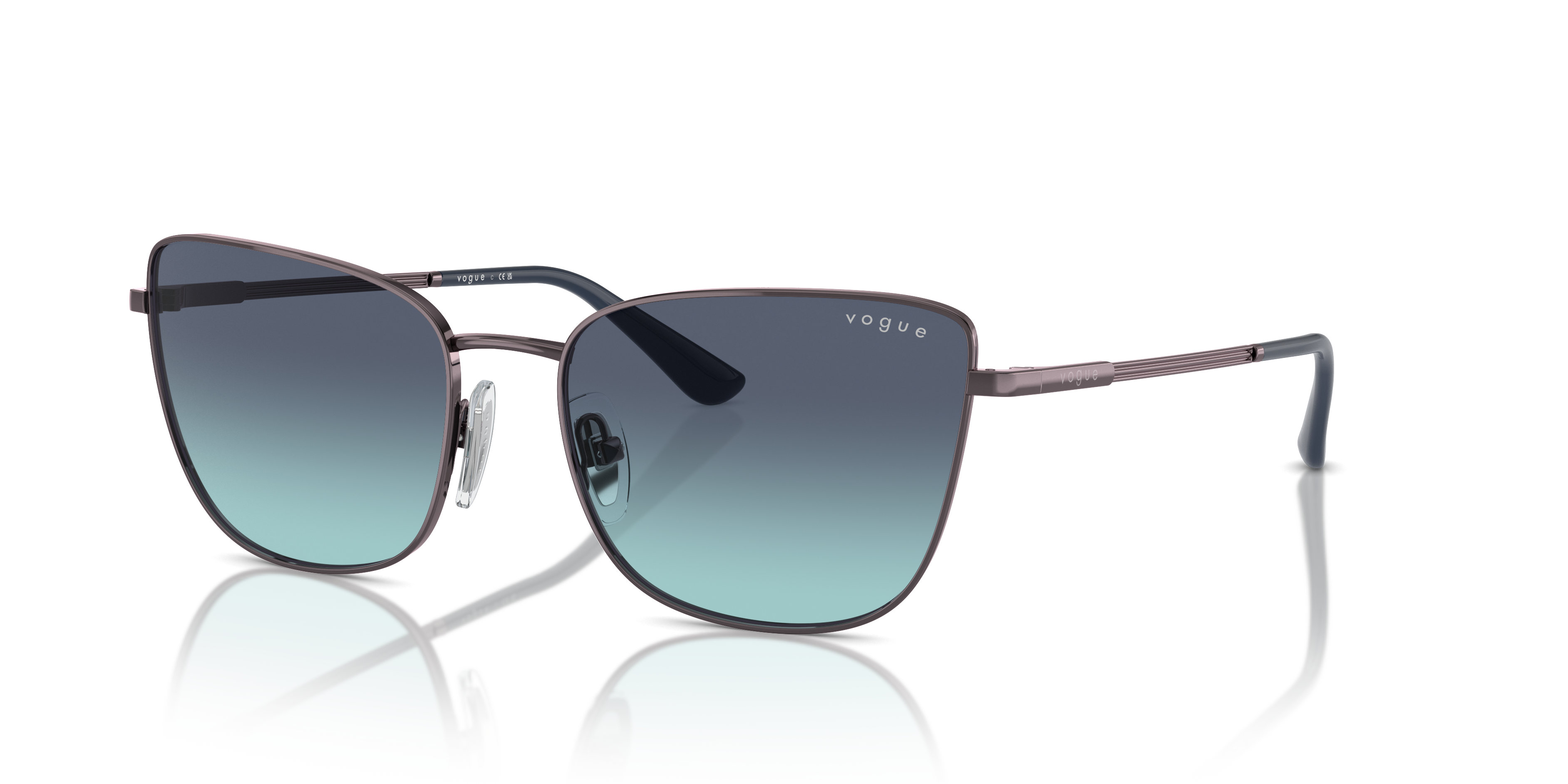 Vogue Eyewear VO4308S L (56 - 17) with Blue lenses and Violet frame ...