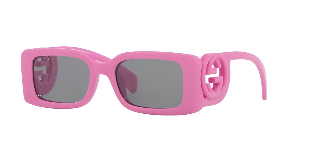 Gucci GG1325S 54 Grey & Pink Sunglasses | Sunglass Hut Australia