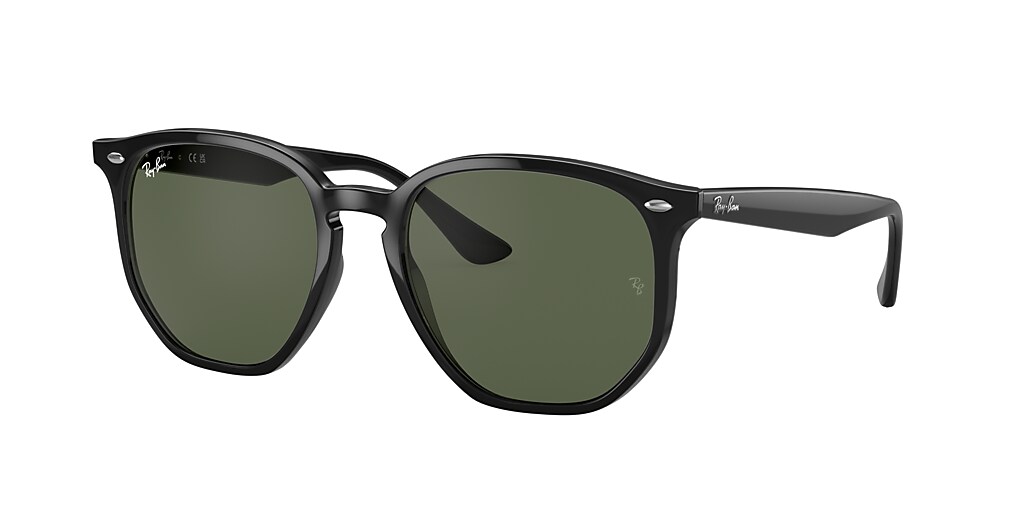 Ray-Ban RB4306 54 Dark Green & Black Sunglasses | Sunglass Hut USA