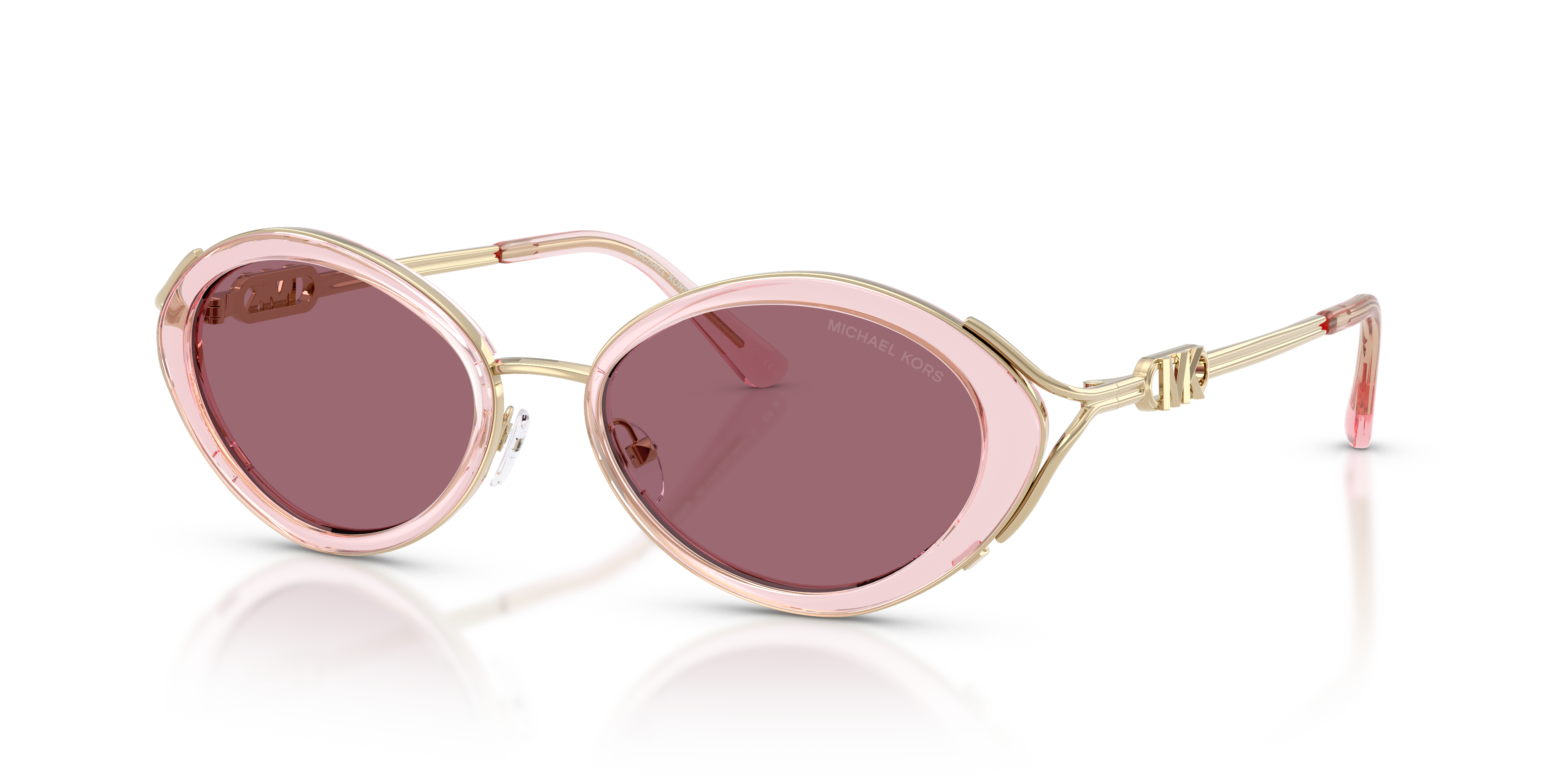 Michael Kors Key West XL (53 - 18) with Blue lenses and Pink frame ...