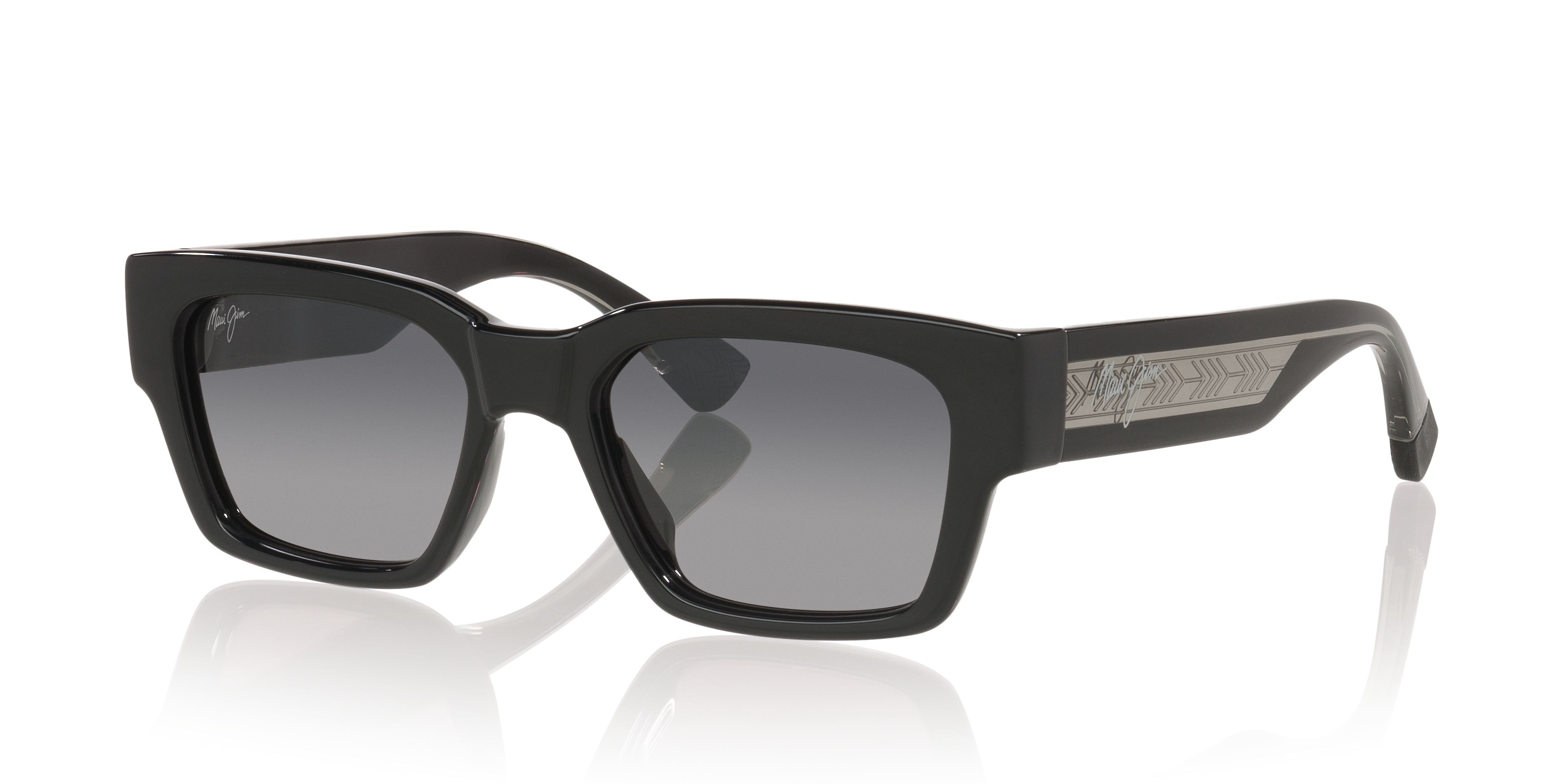 Maui Jim MJ0642S S (53 - 18) with Grey lenses and Black frame ...