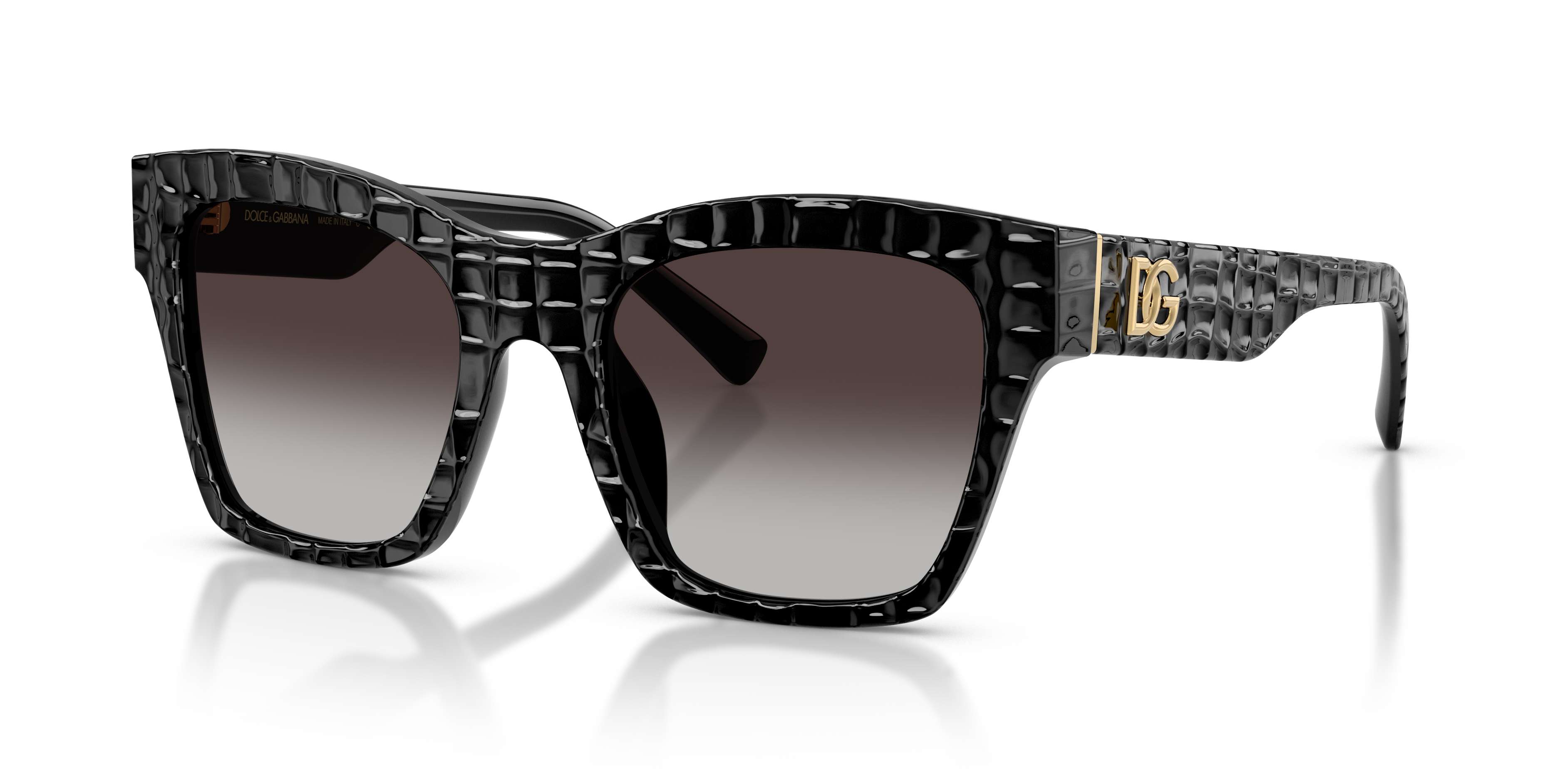 Dolce&Gabbana DG4512 L (53 - 20) con Micas Gris y Armazón Negro ...