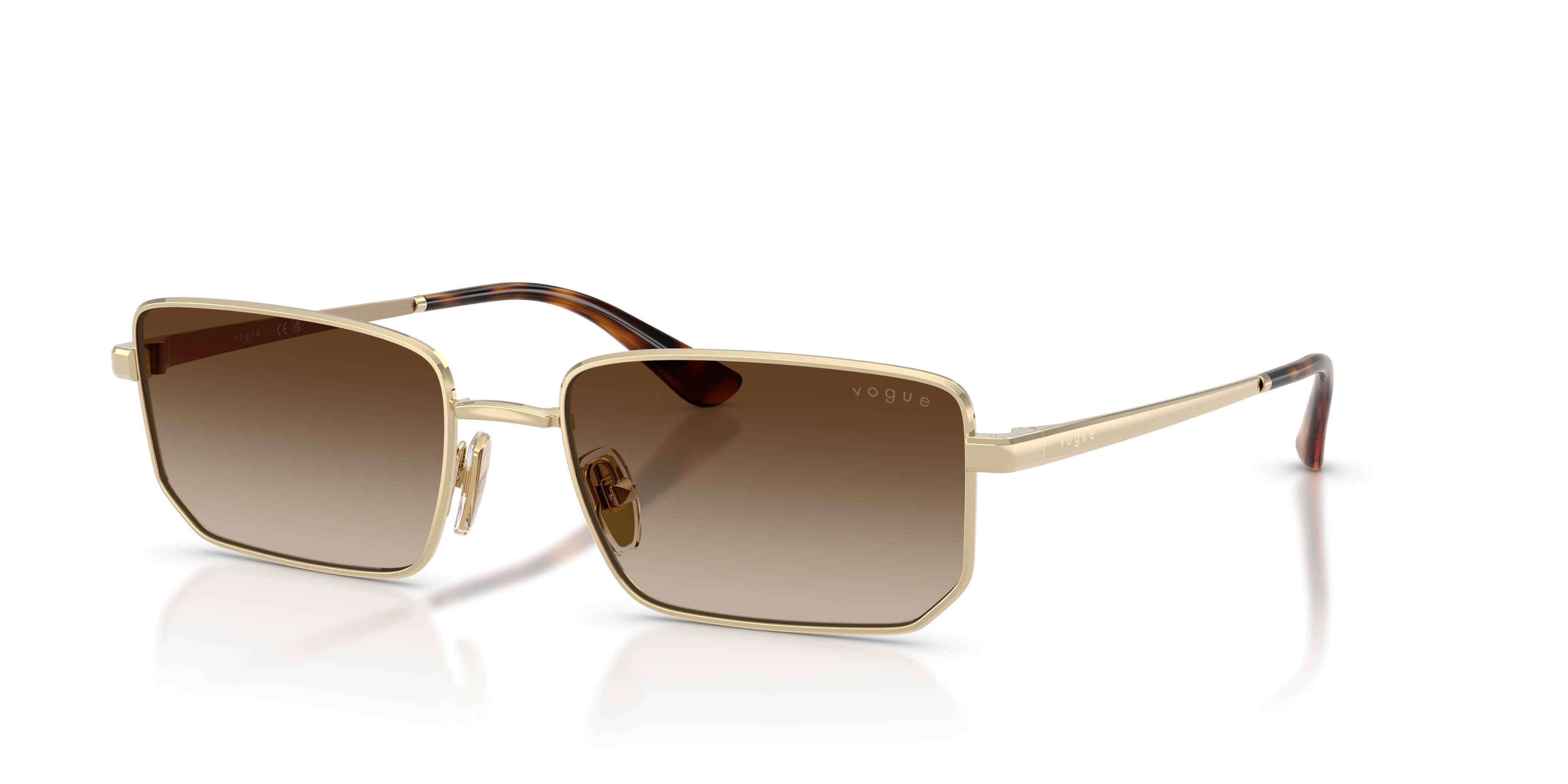 Vogue Eyewear VO4352S L (56 - 18) avec des Verres Brun et une Monture ...
