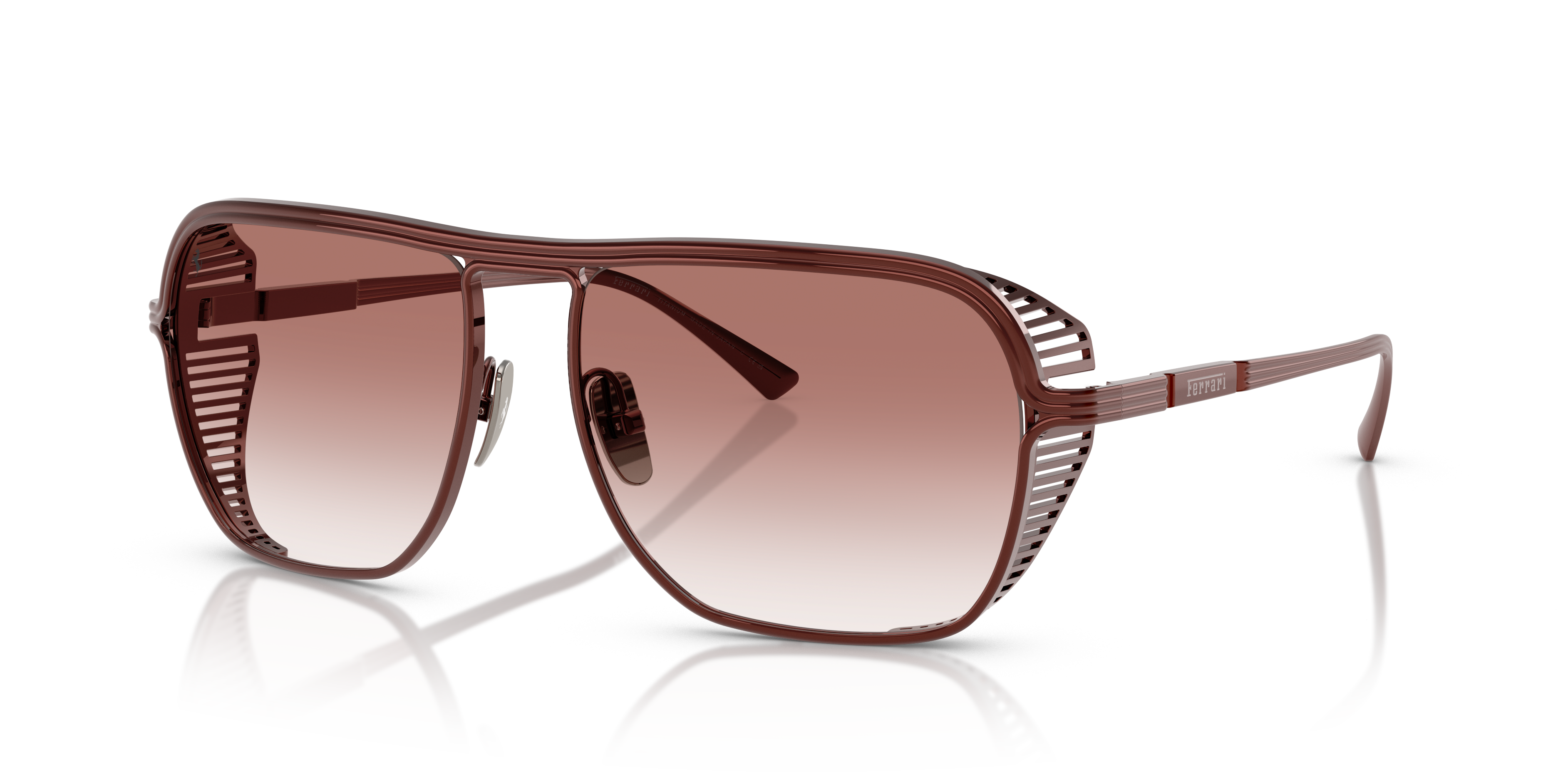 Ferrari FH1014T XL (59 - 16) with Red lenses and Red frame | Sunglass Hut®