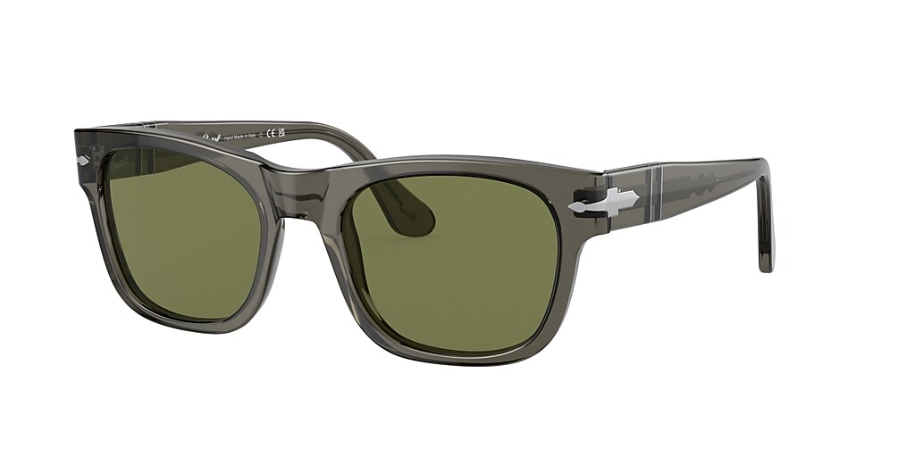 Persol PO3269S 52 Light Green & Opal Smoke Sunglasses | Sunglass Hut USA