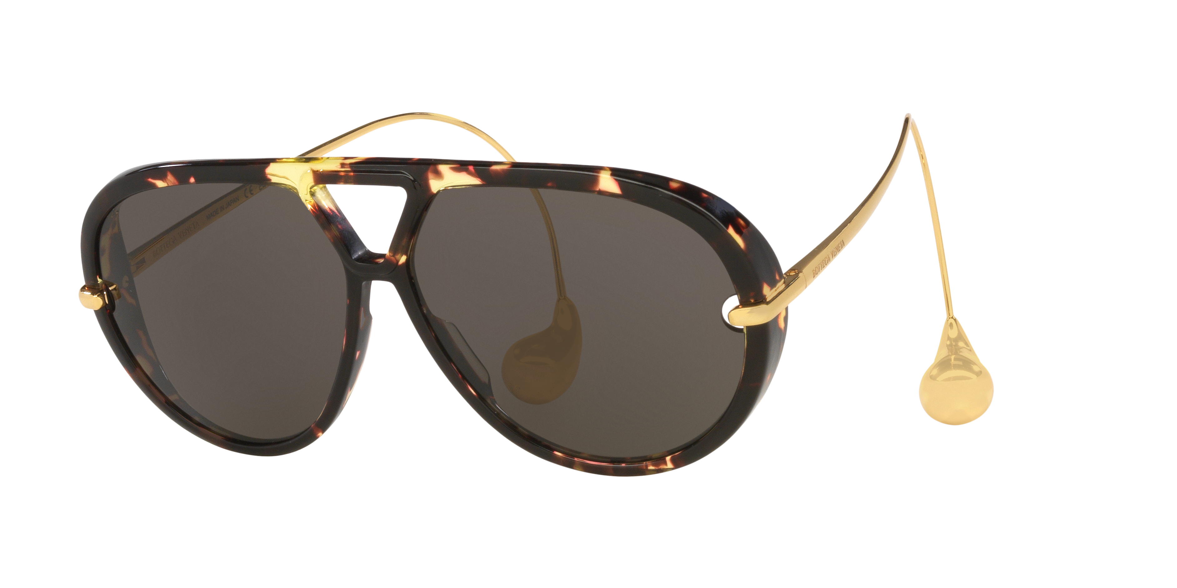 Bottega Veneta BV1273S XXL (63 - 12) avec Verres Gris et Monture ...