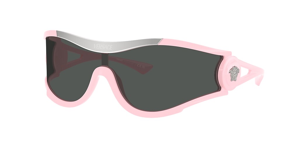 Versace VE4475 01 Dark Grey & Pink Sunglasses | Sunglass Hut USA