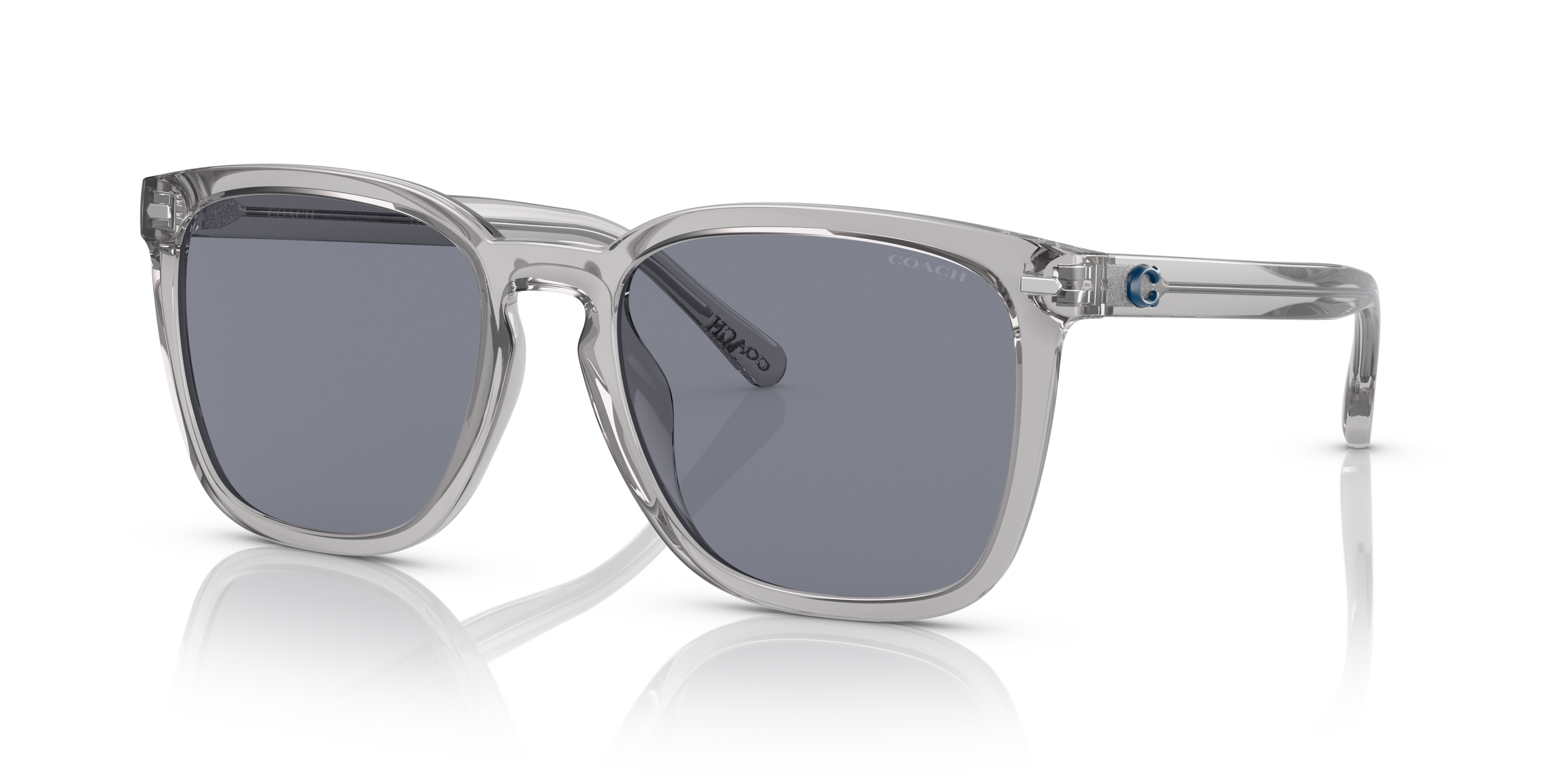 Coach HC8354U CD458 XL (56 - 19) with Blue lenses and Grey frame ...
