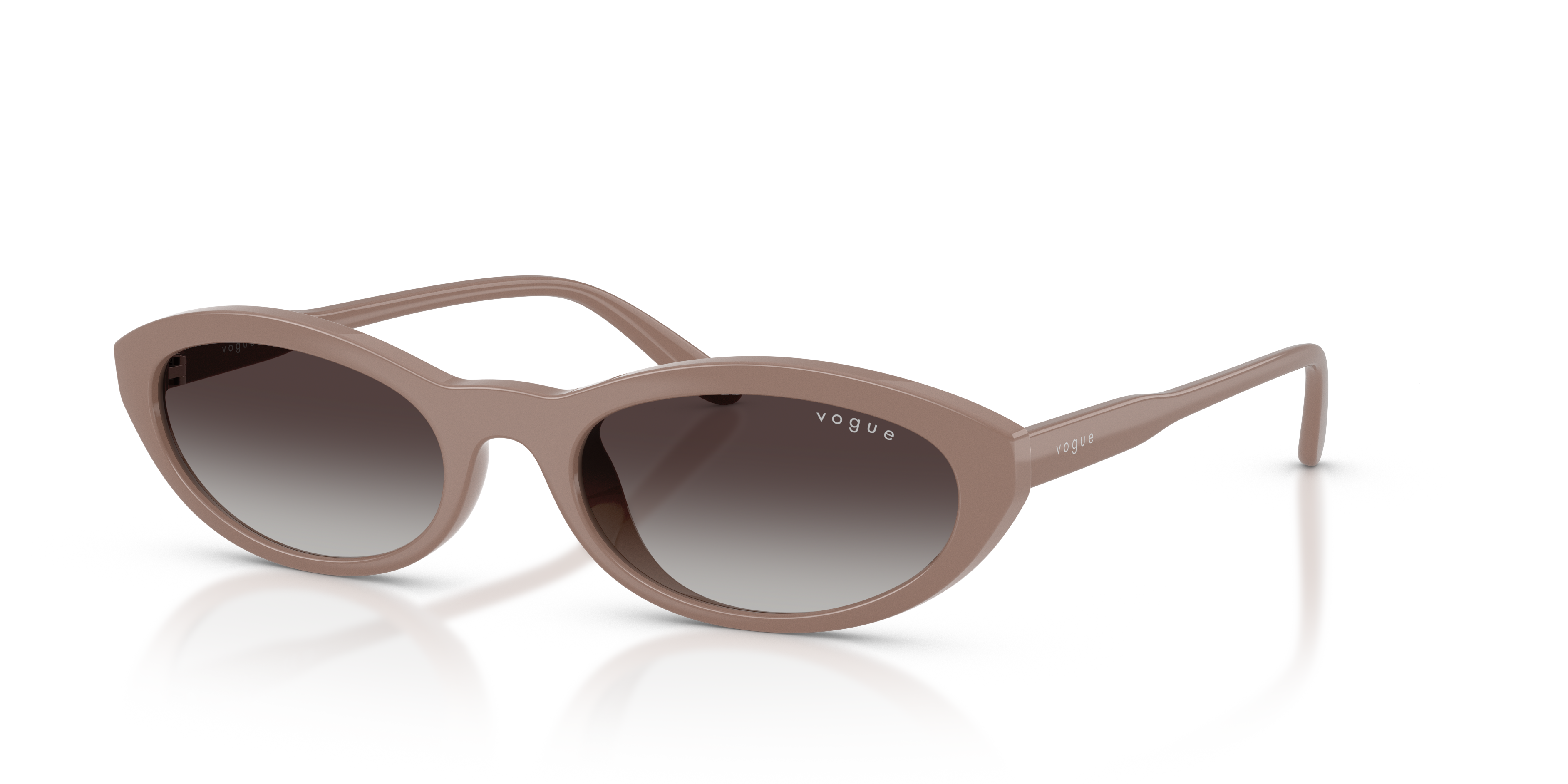Vogue Eyewear VO5697SU M (54 - 19) con Cristales Gris y Montura Marrón ...