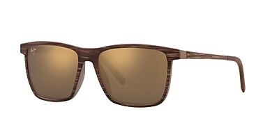 Maui Jim One Way 55 Bronze Polarized & Brown Polarised Sunglasses ...