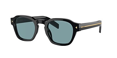 Prada PR A16S 52 Polarized Green & Black Polarized Sunglasses ...