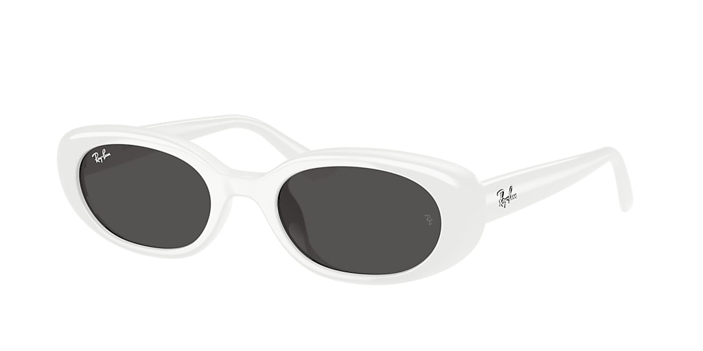 Ray-Ban RB4441D Bio-Based 53 Gris Oscuro & Blanco Sunglasses | Sunglass ...