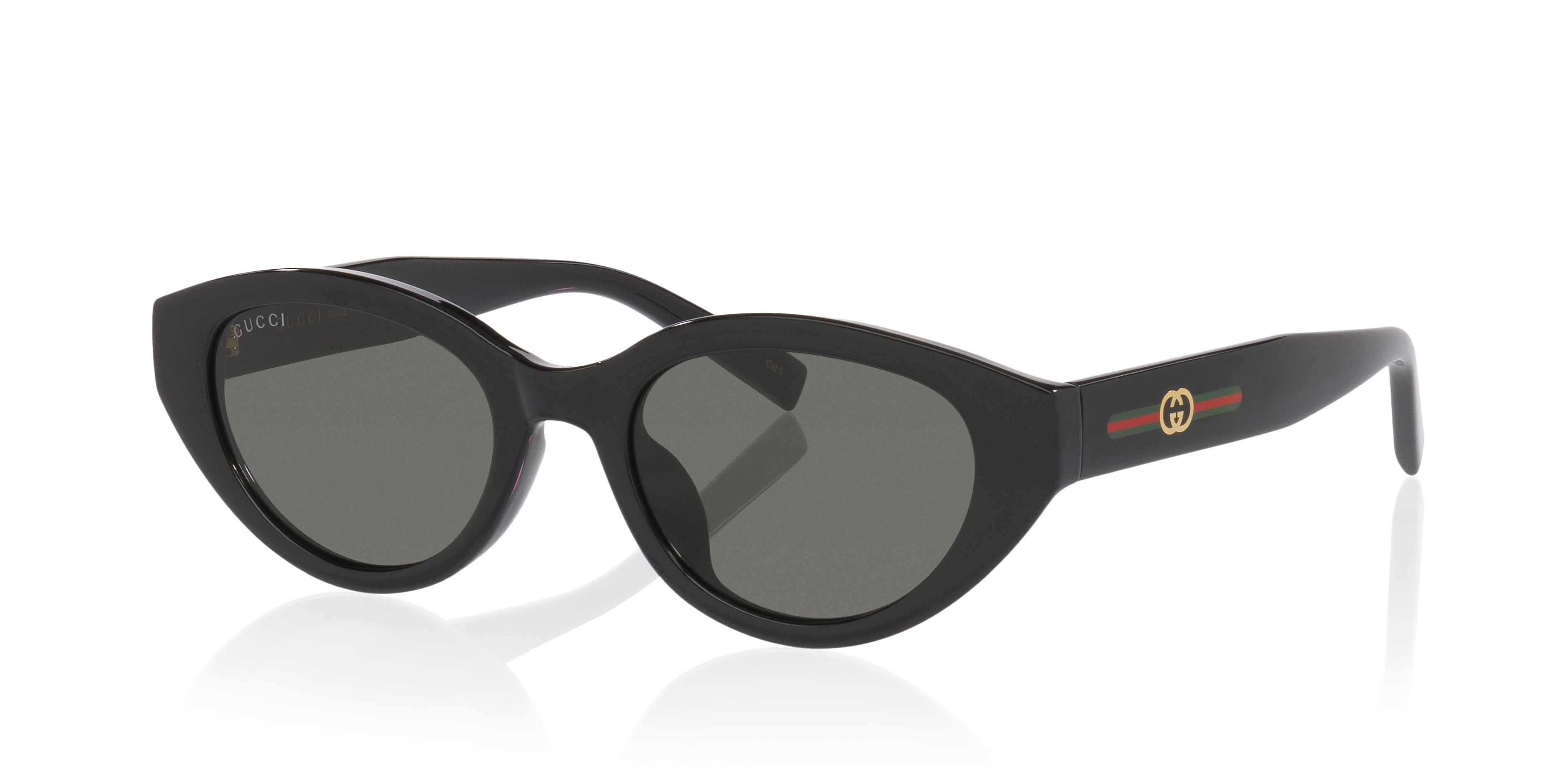Gucci Gg2105Sa S (52 - 20) with Grey lenses and Black frame | Sunglass Hut®