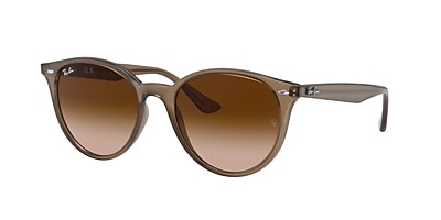 Ray-Ban RB4305 53 Brown Gradient & Beige Sunglasses | Sunglass Hut USA