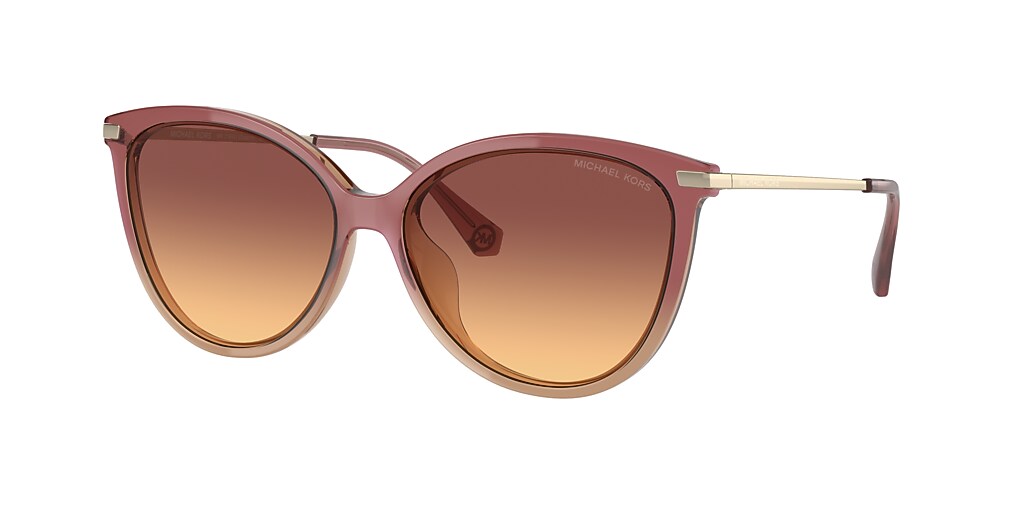 Michael Kors MK2184U Dupont 58 Purple Amber Gradient & Dusty Rose Light ...
