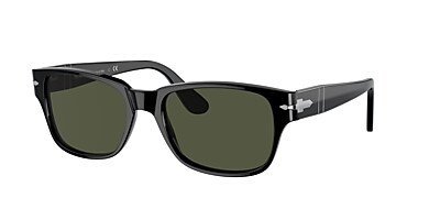 Persol PO3288S 55 Green & Black Sunglasses | Sunglass Hut USA