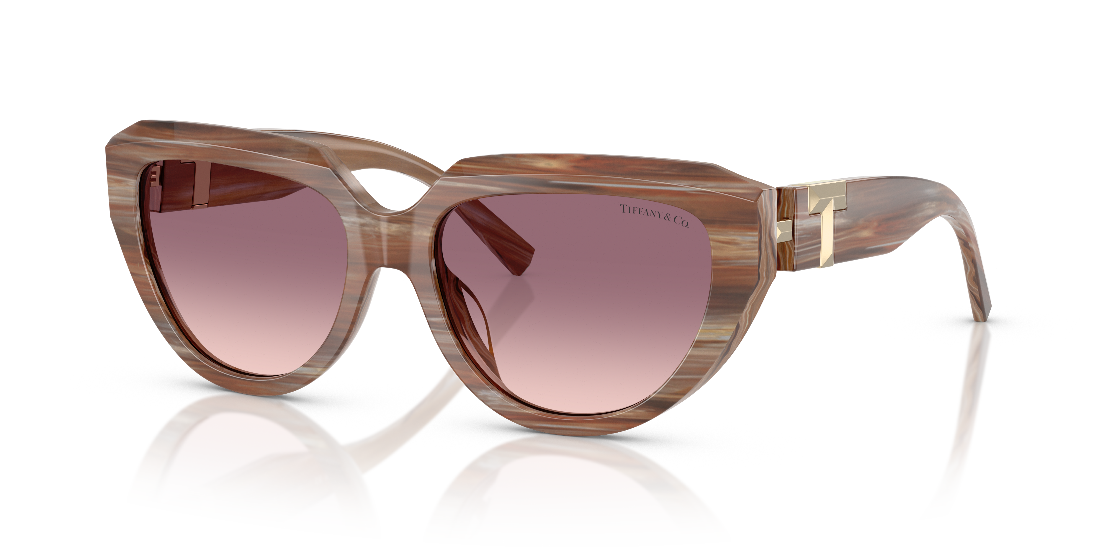 Tiffany & Co. TF4238U L (55 - 17) con Cristales Violeta y Montura ...