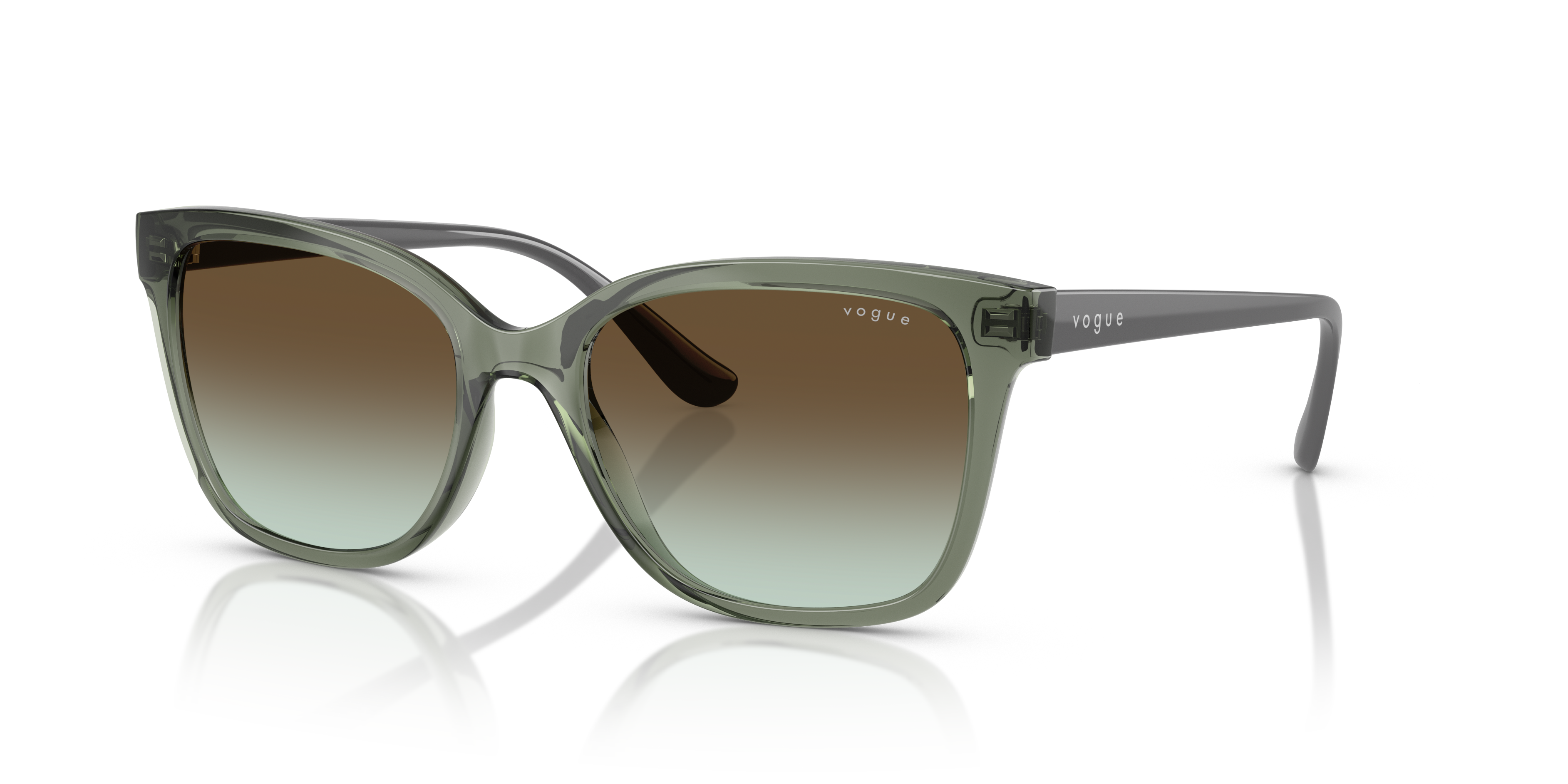 Vogue Eyewear VO5426S S (54 - 18) with Green lenses and Green frame ...