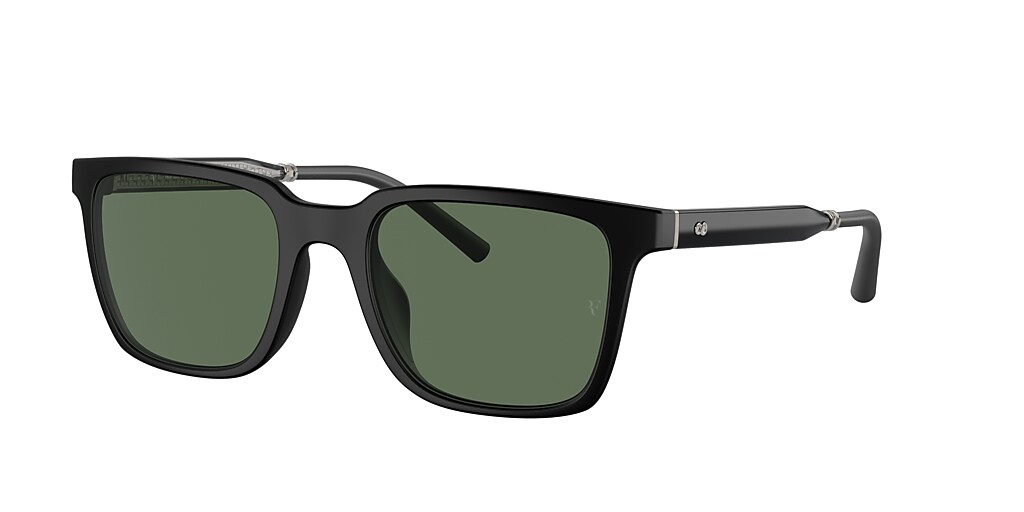 Oliver Peoples OV5553SU Mr. Federer 52 G-15 Polar & Semi-Matte Black ...
